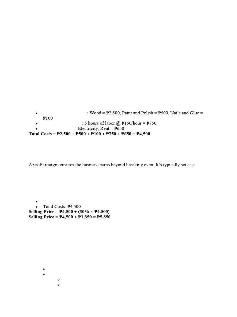 HOW TO MAKE PRODUCT PRICING | PDF | Pricing | Profit (Economics) HOW TO MAKE PRODUCT PRICING | PDF | Pricing | Profit (Economics)
