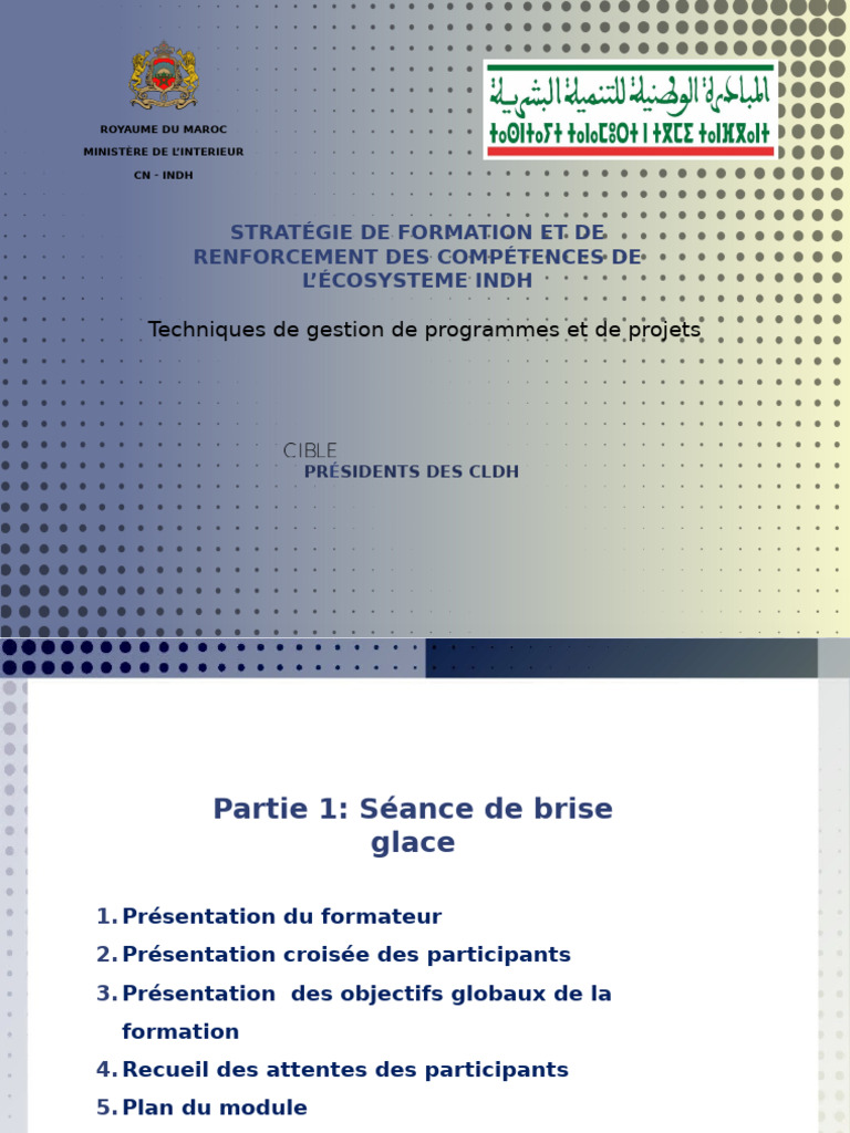-PCLDH-Techniques de Gestion de Programmes Et de Projets | PDF | Gestion de projet | Planification