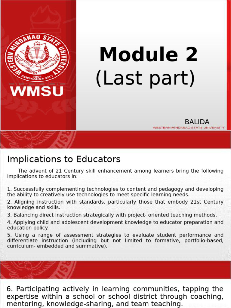 PED-110-BALIDA_124246 | PDF | Educational Assessment | Teachers