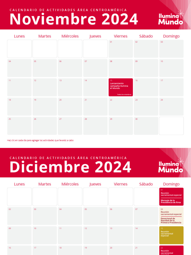 Calendario IEM 2024 | PDF