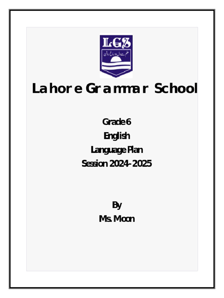 Grade 6 Lesson Plan - 2024 | PDF | Reading Comprehension | Narration