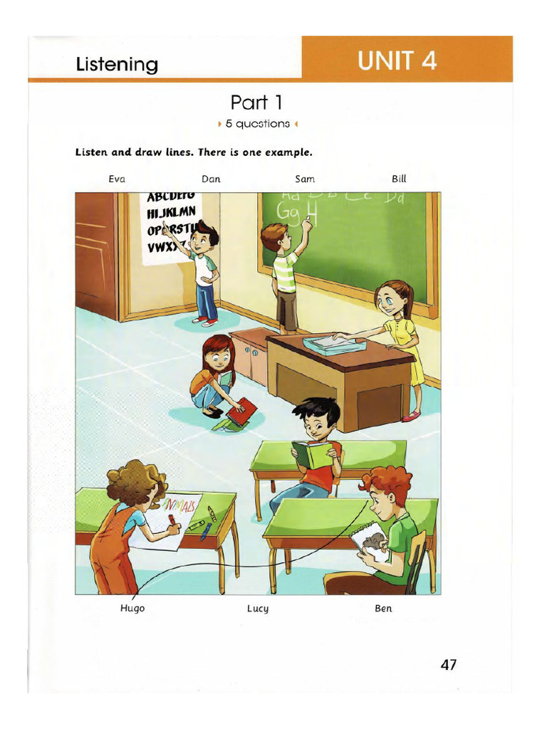 Starters - Test 4 | PDF