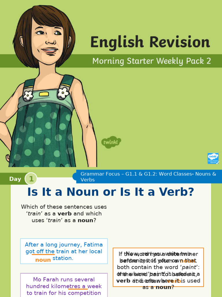 t2 e 3410 Year 6 English Revision Morning Starter Weekly Powerpoint ...