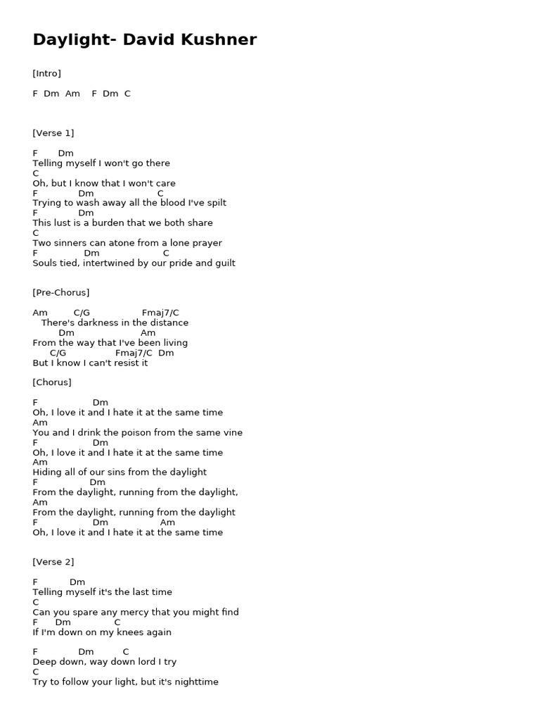 Daylight-David Kushner | PDF