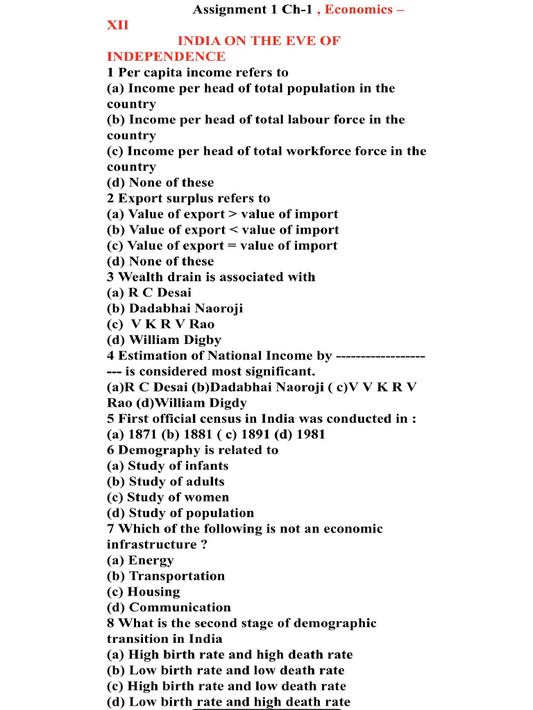 Economics +2 IED | PDF