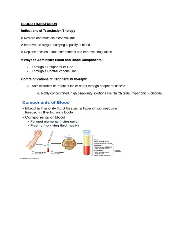 Blood Transfusion OUTLINE | PDF | Blood Type | Medicine