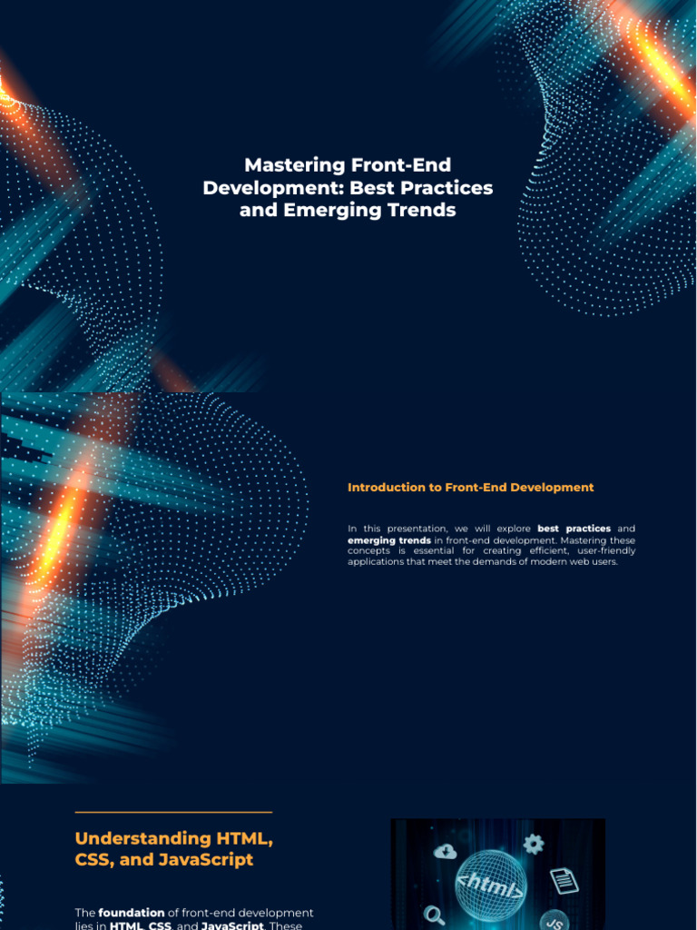 Slidesgo Mastering Front End Development Best Practices and Emerging Trends 20241206014525Zwvf ...