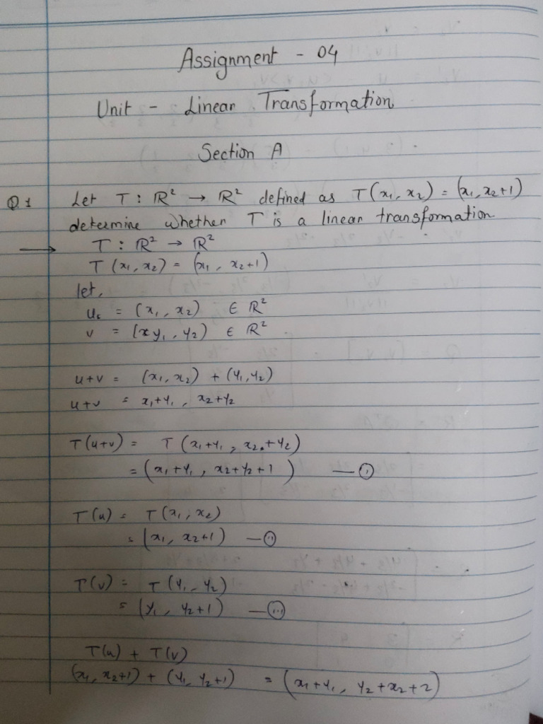 Alg Assign 4 | PDF