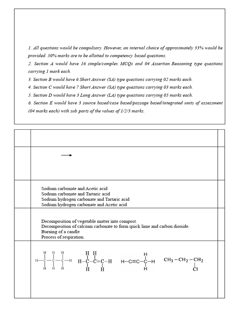 Class X Science Pre-Board Exam 2024-25 | PDF | Photosynthesis ...
