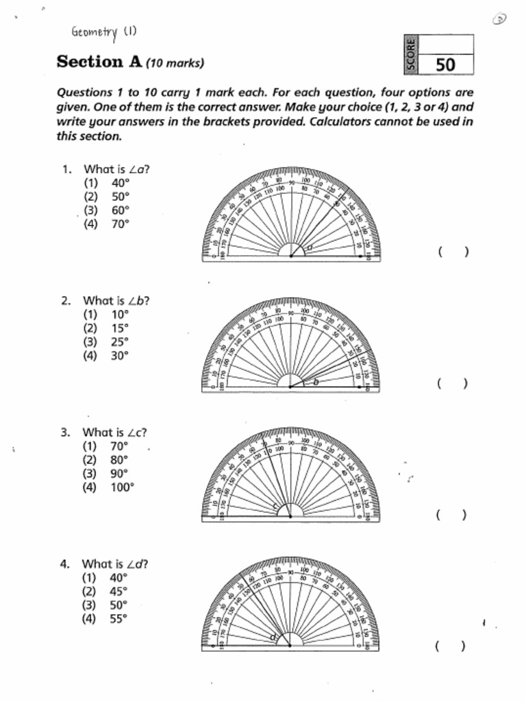 3 Geometry (I) | PDF