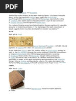 BookBinding Basics | PDF | Bookbinding | Papyrus