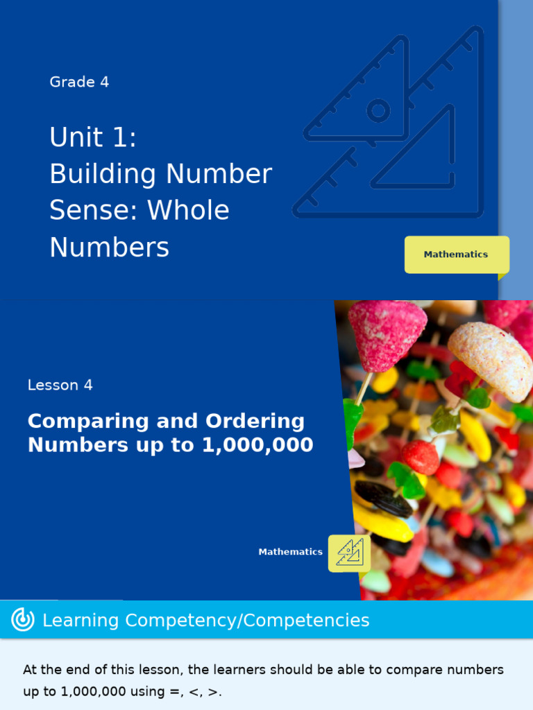 Gr4 Q1 - Ch1 Lesson 4 | PDF | Numbers | Cognitive Science