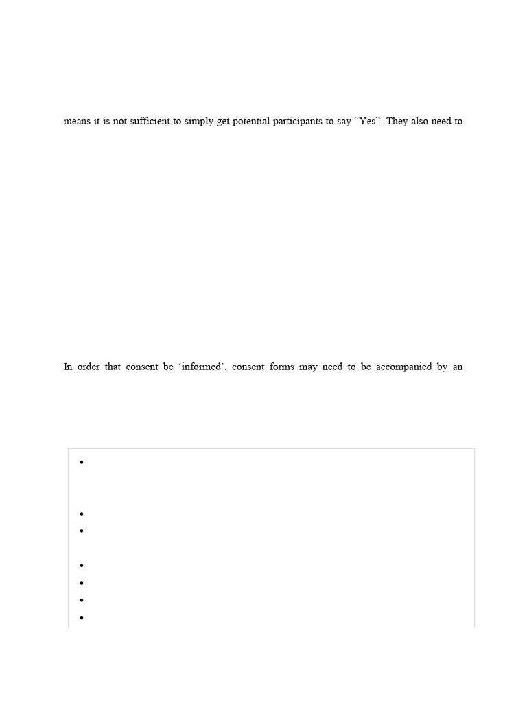 8 PFE 301 Module 3 Informed Consent, Debriefing, Deception | PDF | Deception | Consent