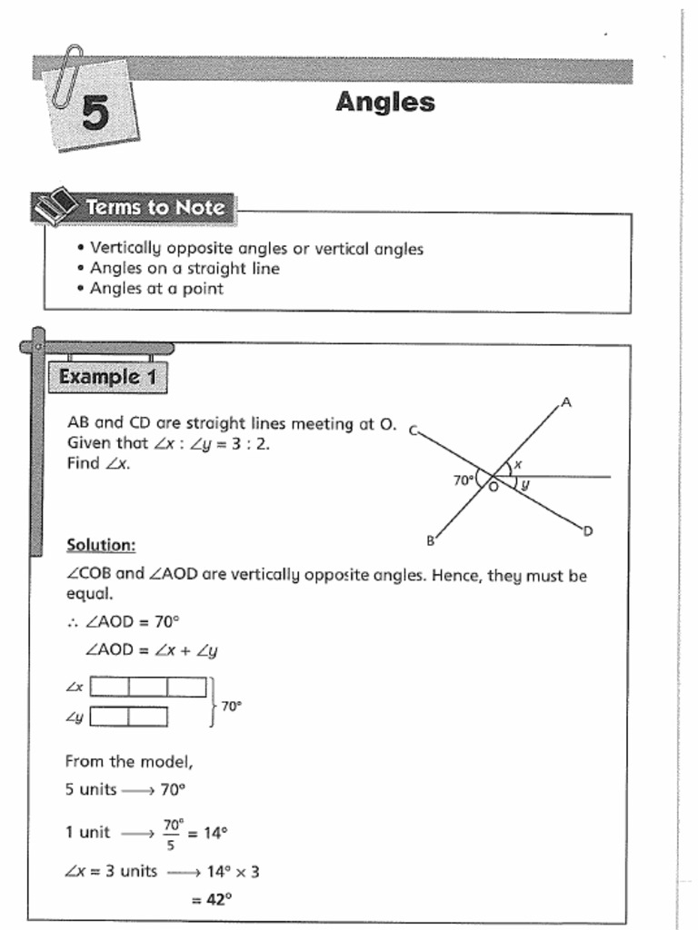 Unit 5 - Angles | PDF