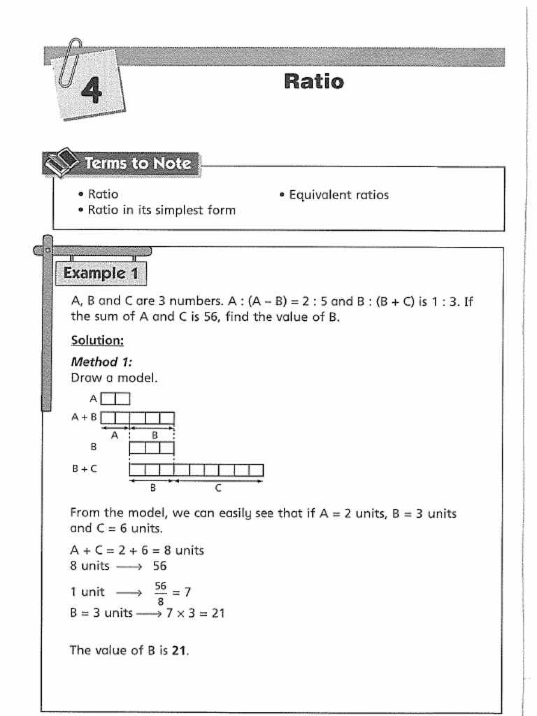 Unit 4 - Ratio | PDF