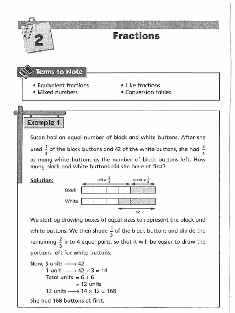 Unit 2 - Fractions | PDF