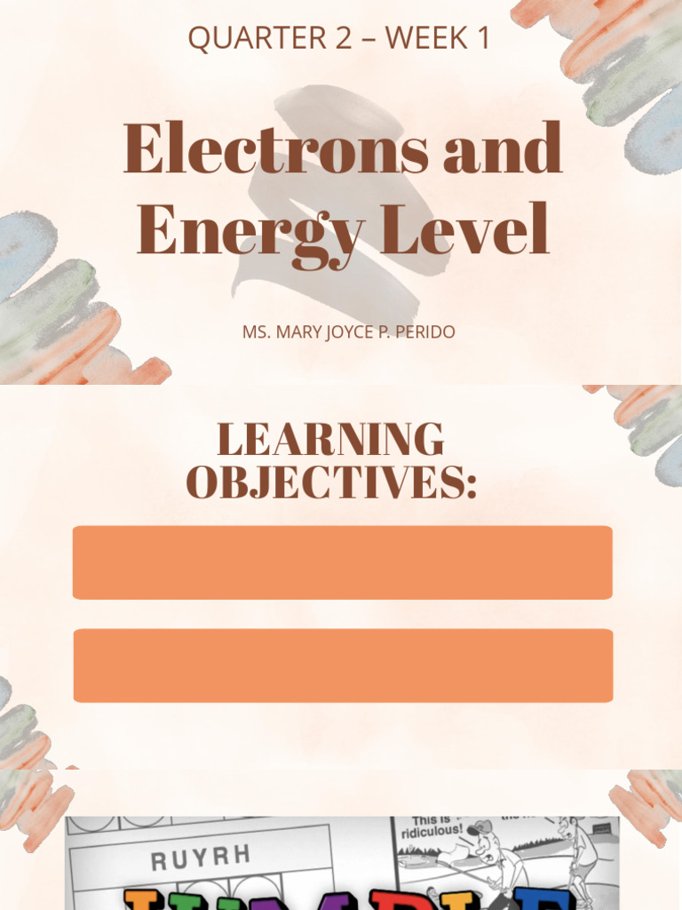 Electrons and Atomic Energy Levels | PDF