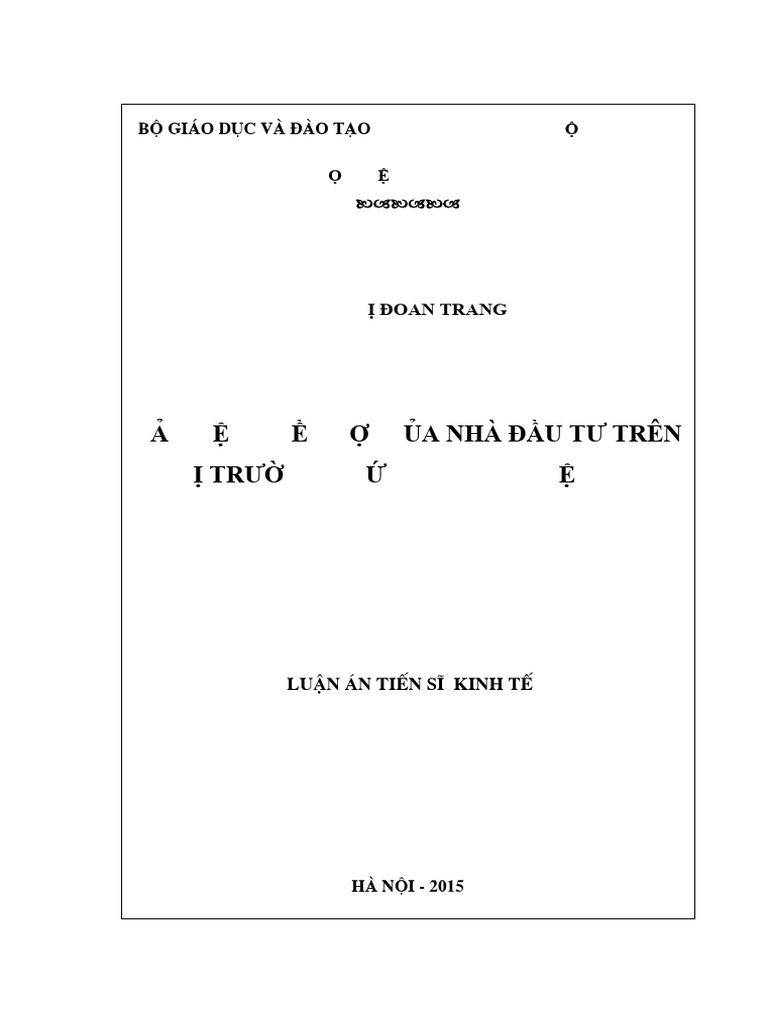 Luan an Ha Thi Doan Trang 7418 | PDF