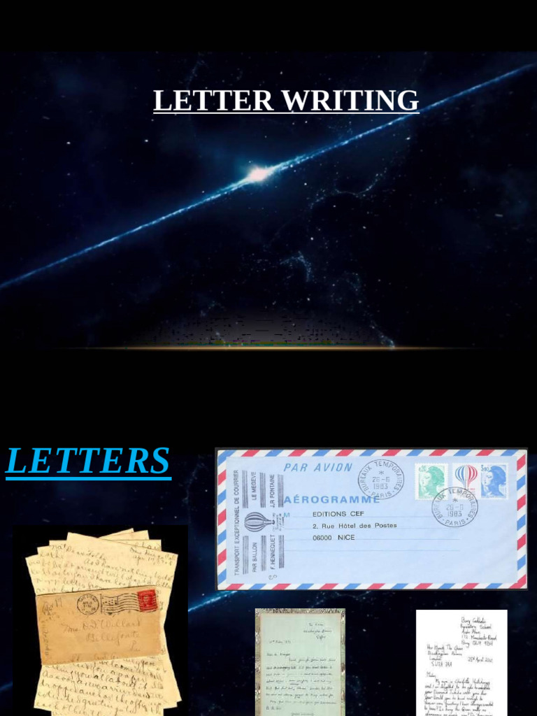 Letter Writing (2) | PDF