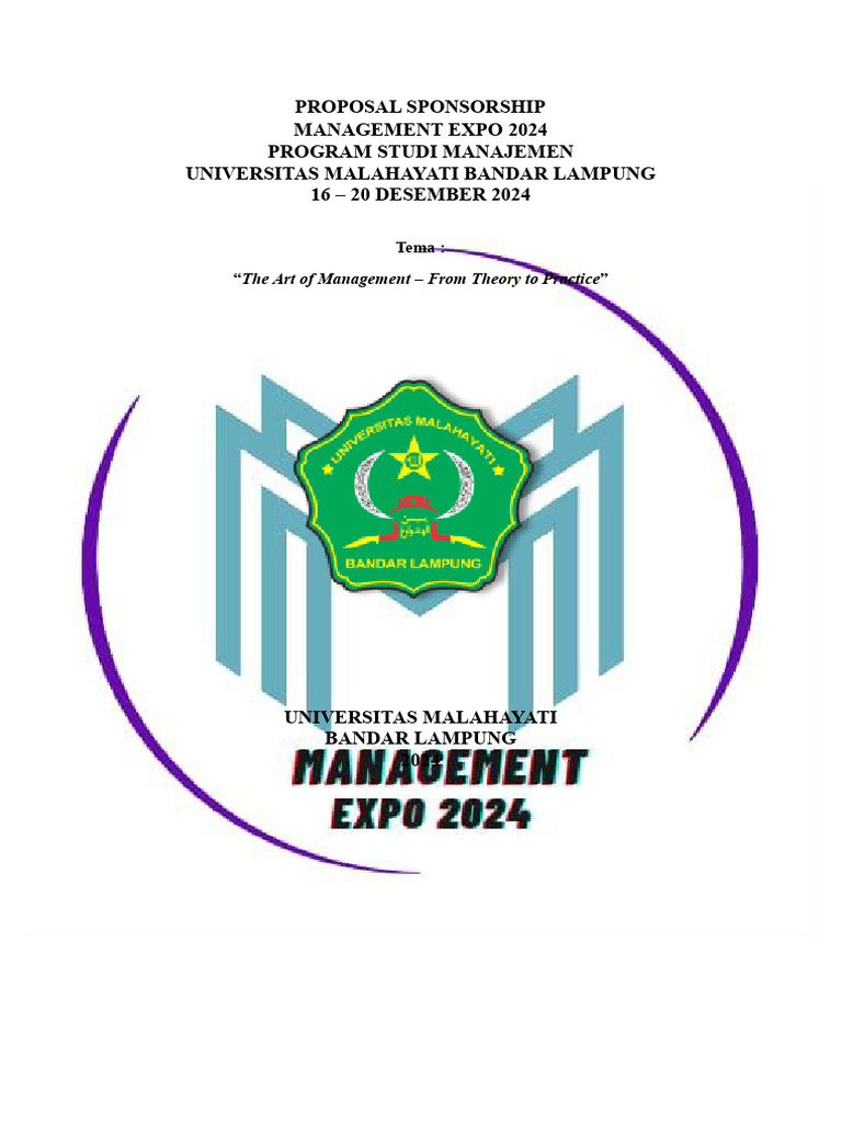 Proposal Pengajuan Dana Sponsorship | PDF