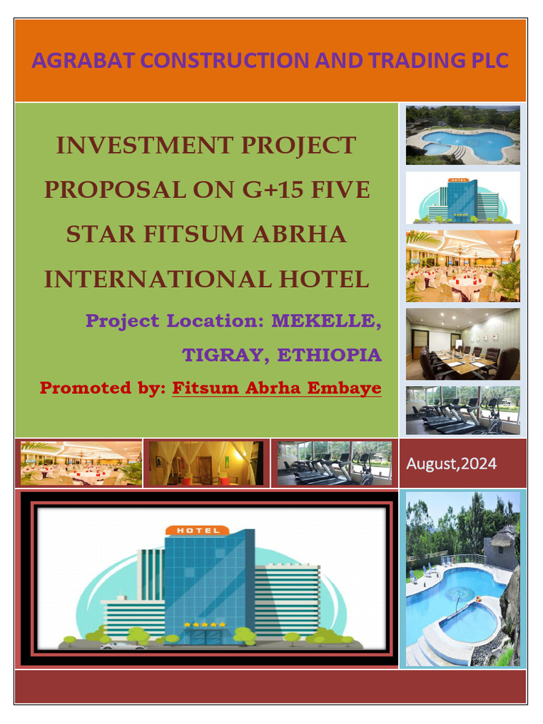 FITSUM.INTERNATIONAL.HOTEL.INVESTMENT PROPOSAL | PDF | Tourism ...