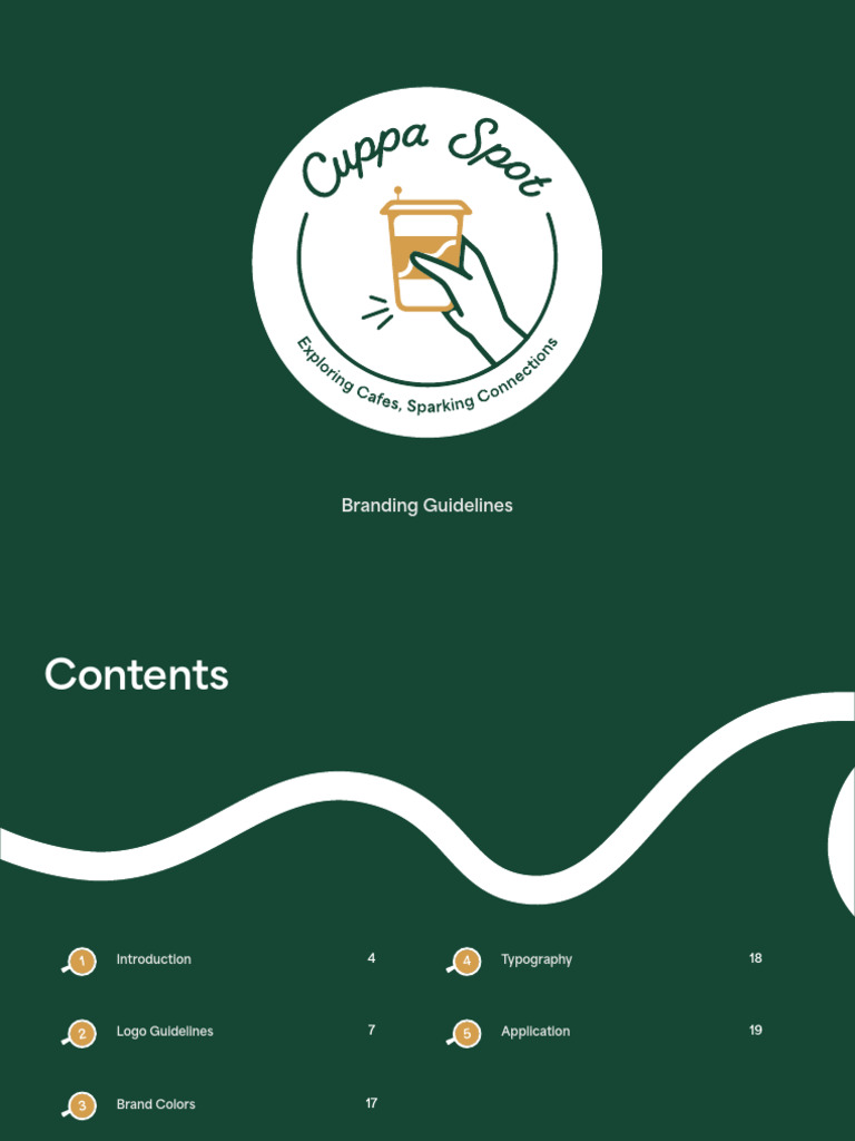 Cuppa Spot Branding Guidelines | PDF | Logos | Brand