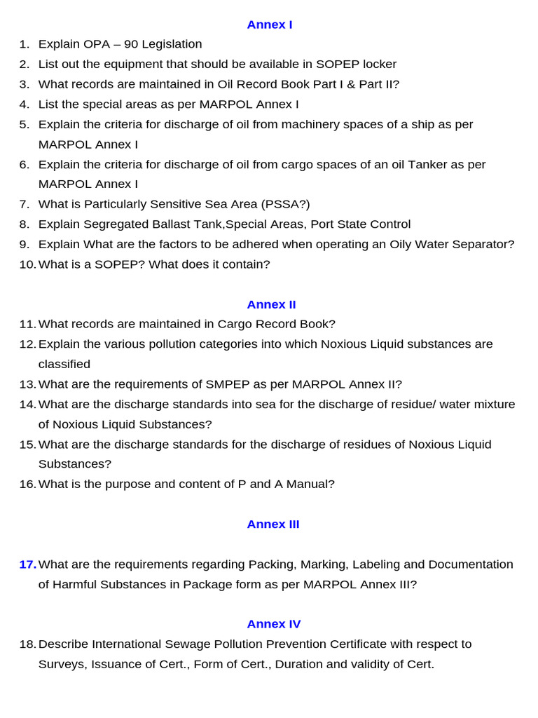 Marpol Assignment 2 | PDF | Human Impact On The Environment | Environmental Issues