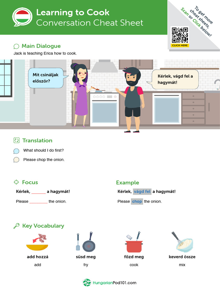 Hungarian Learning Cook | PDF