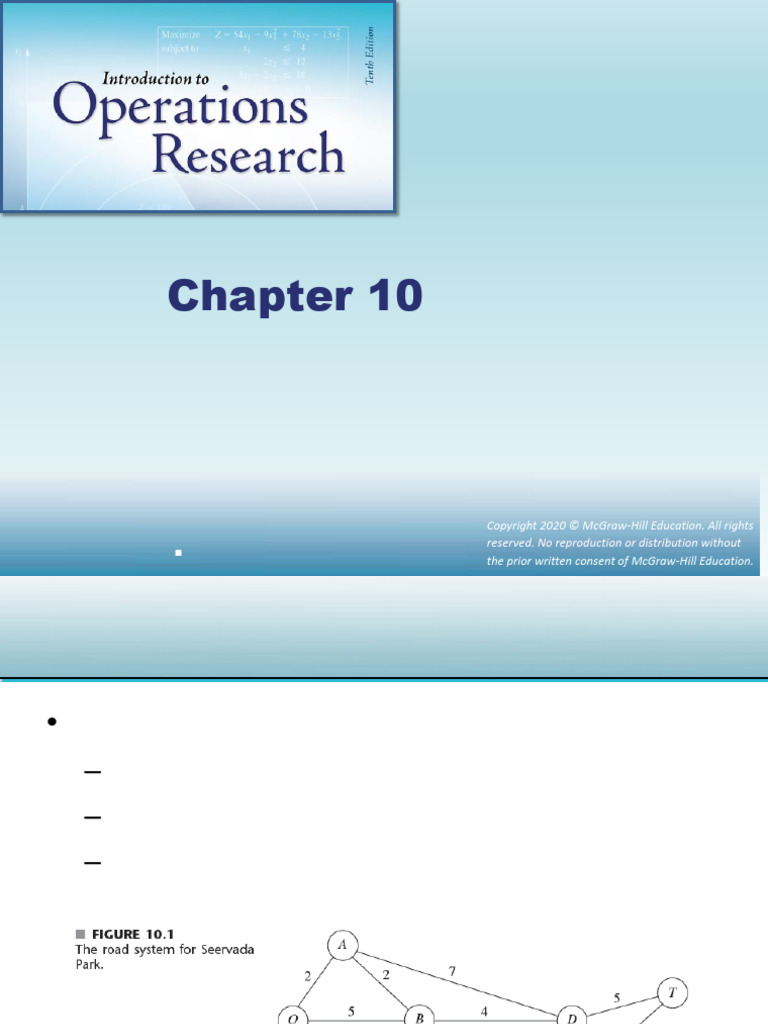 Chap010Network Optimization Models | PDF | Mathematical Relations | Operations Research