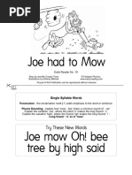 Rwi Set 1 Sounds | PDF