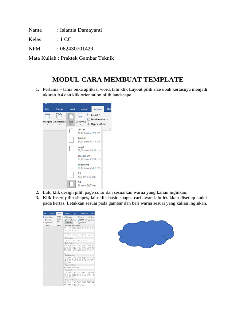 Modul Template | PDF