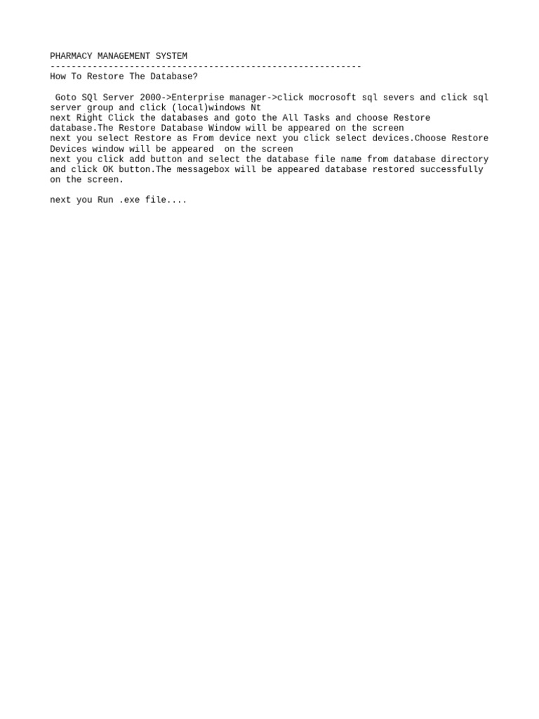 Read Me First | PDF