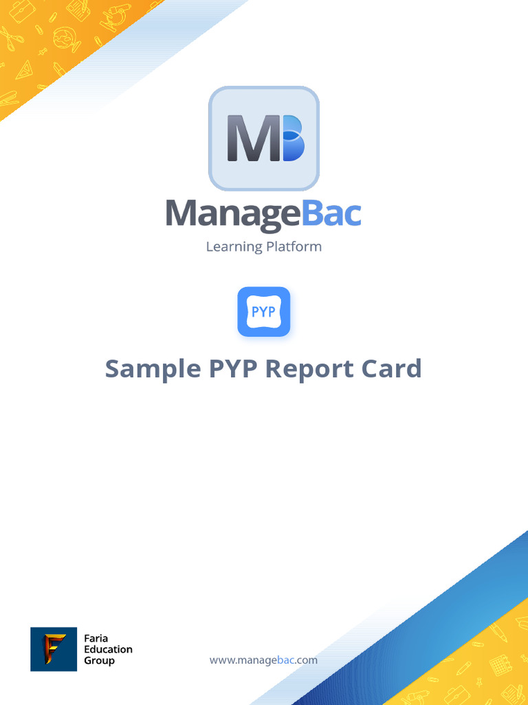 PYP-Report-Card-Sample | PDF | Cognition | Learning