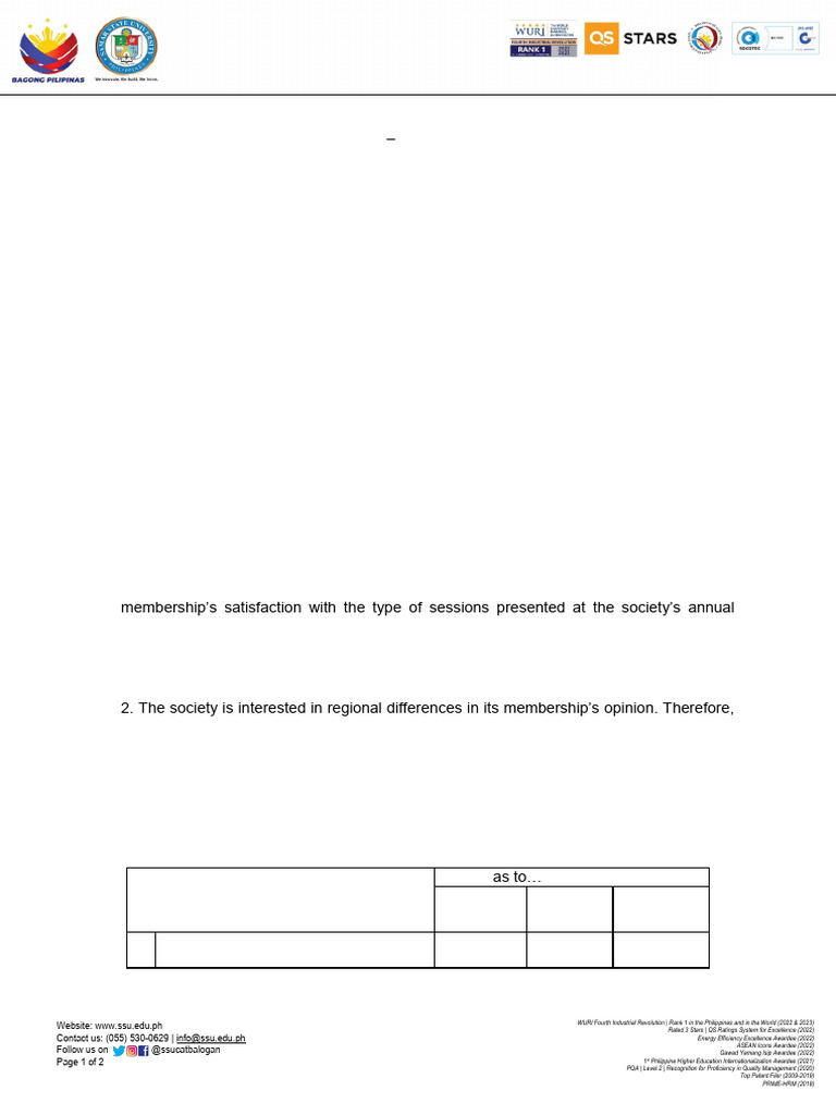 1 Worksheet BS 501 Revised | PDF | Experiment | Science