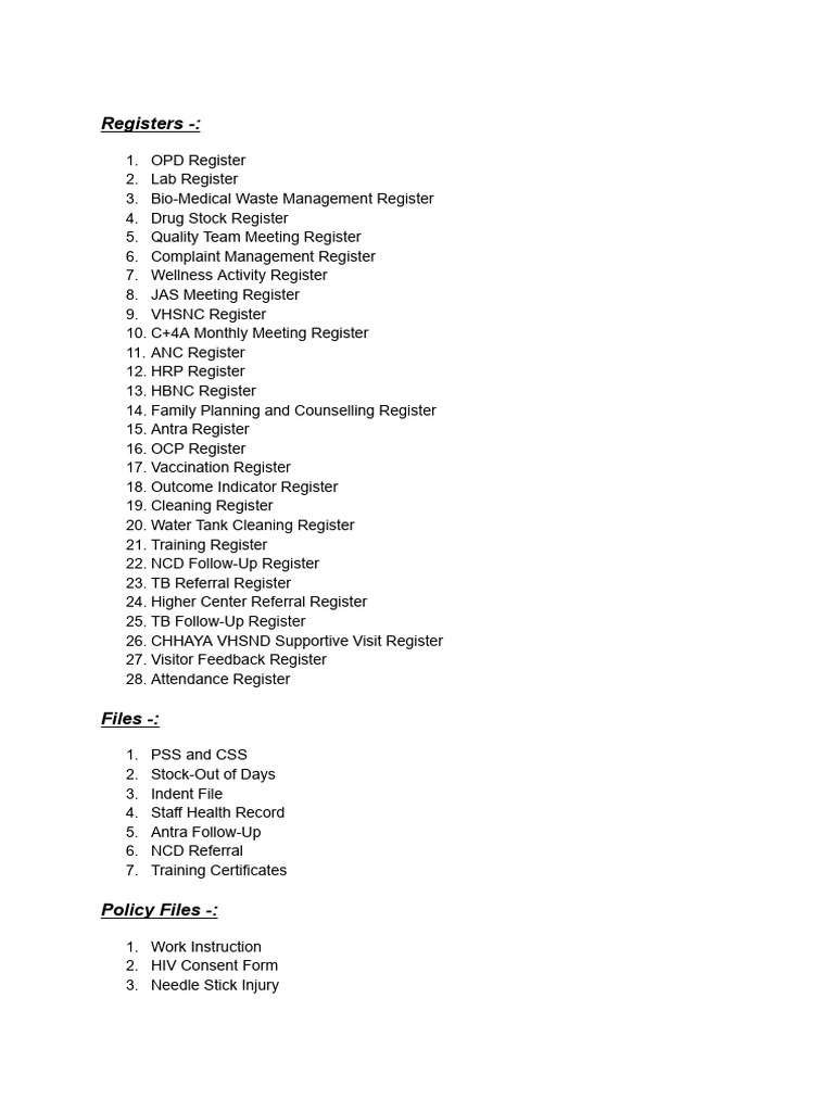 Registers | PDF