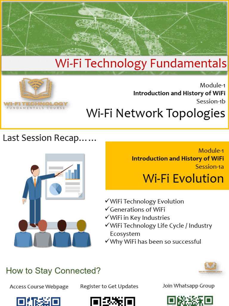 Session1b_slides | PDF | Wi Fi | Computer Network