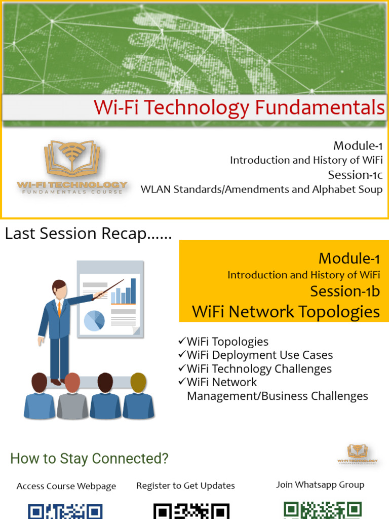 Session1c Slides Pdf Ieee 802 11 Wi Fi