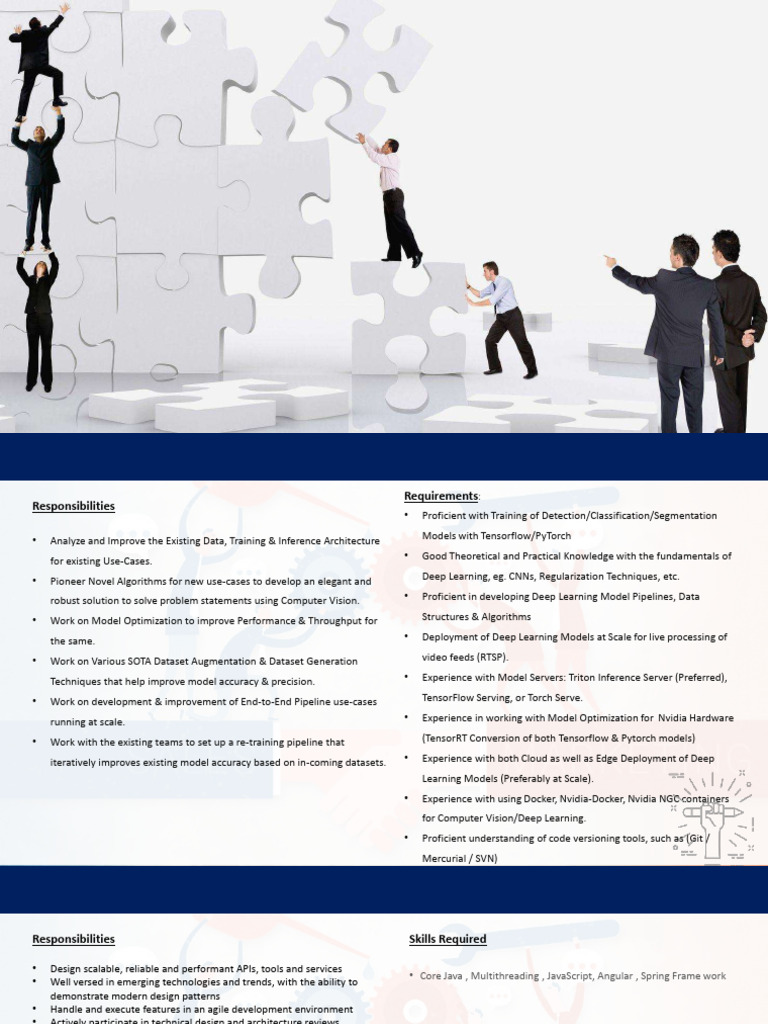 AI/ML Engineer & Trainee Roles | PDF | Deep Learning | Computer Vision