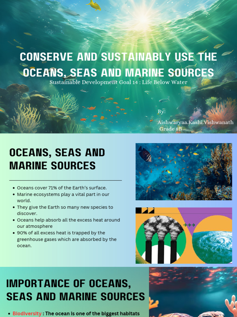 Protecting Marine Life and Ecosystems | PDF | Oceans | Sea