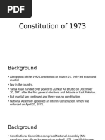 1973 Constitution | PDF | Parliament Of Pakistan | Muhammad Zia Ul Haq
