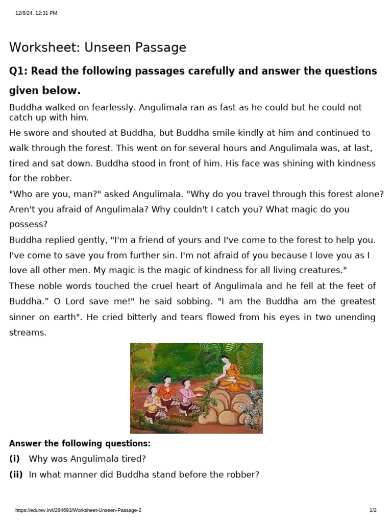 Worksheet 1 | PDF