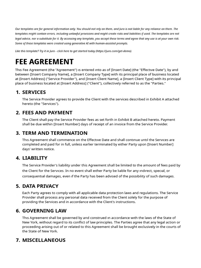 Retainer-fee-agreement-template | PDF | Legal Liability | Civil Law ...
