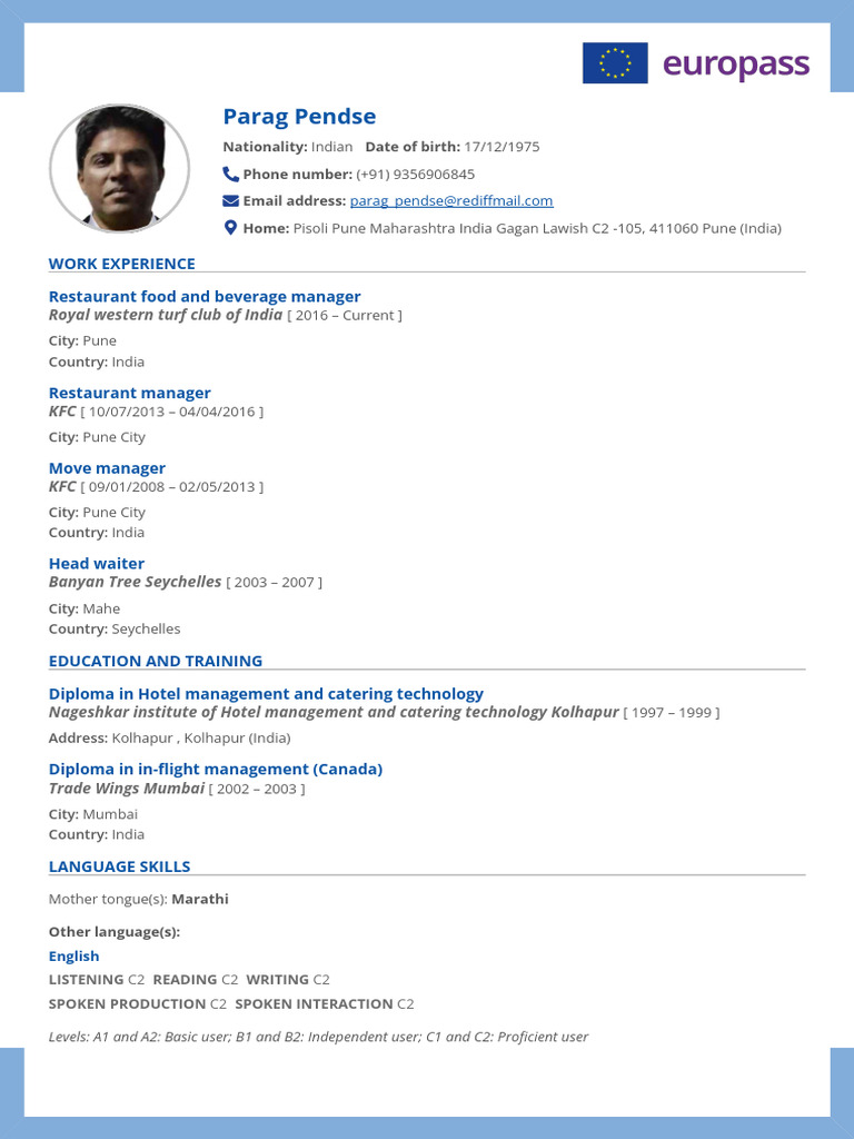 Parag@1975 Resume | PDF