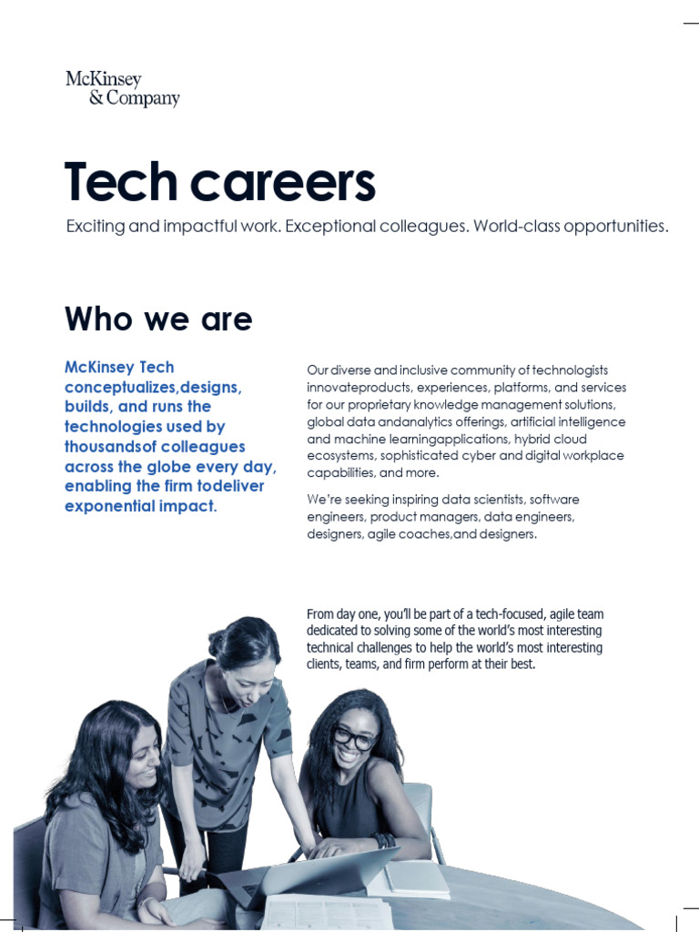 Mckinsey - IIIT Campus JD | PDF | Cloud Computing | Information Technology