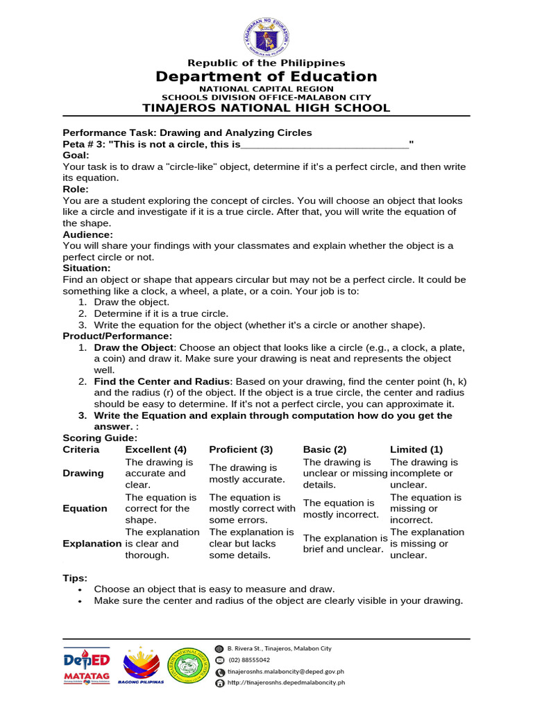 Peta 3 This Is Not A Circle | PDF | Circle
