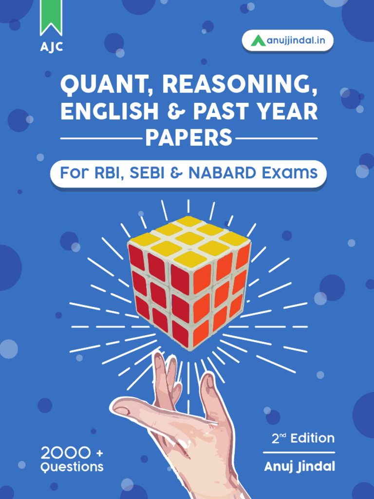 RBI Grade B 2021 Phase 1 E-Book 1 Lyst7850 | PDF | Mathematics