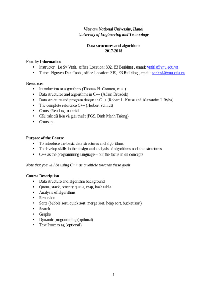 DSA_studentManual1.doc | PDF | Algorithms And Data Structures | Computer Programming