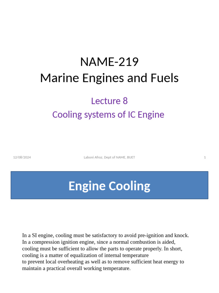 Cooling-System | PDF | Radiator | Engines