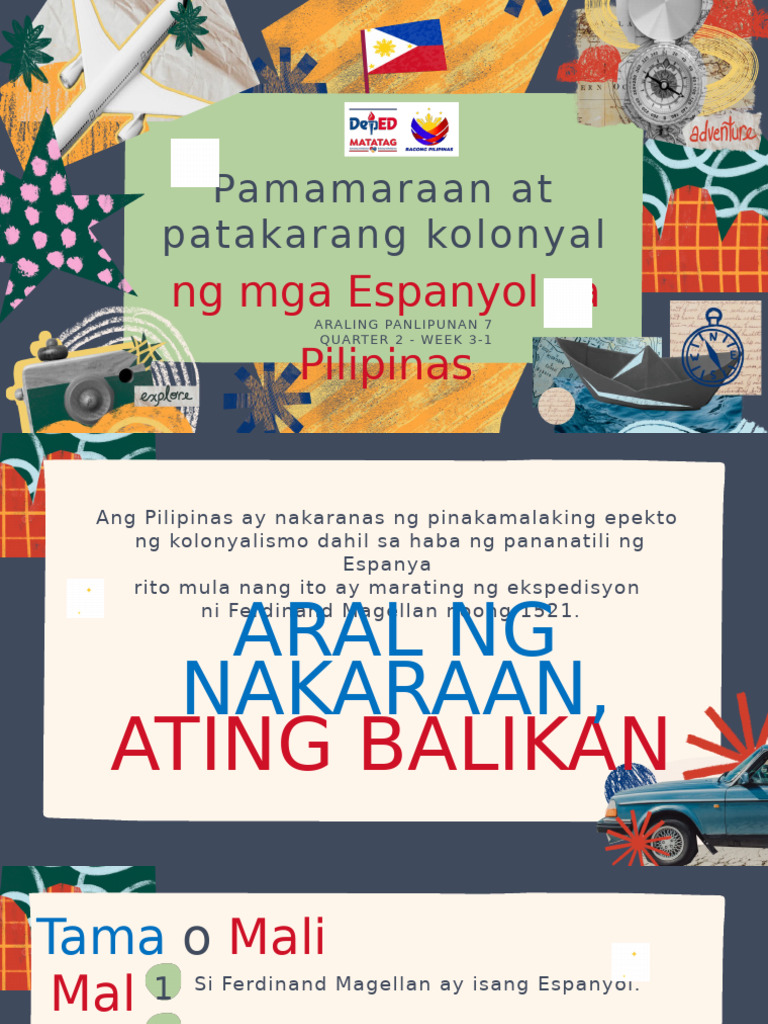 Pamamaraan at Patakarang Kolonyal: NG Mga Espanyol Sa Pilipinas | PDF