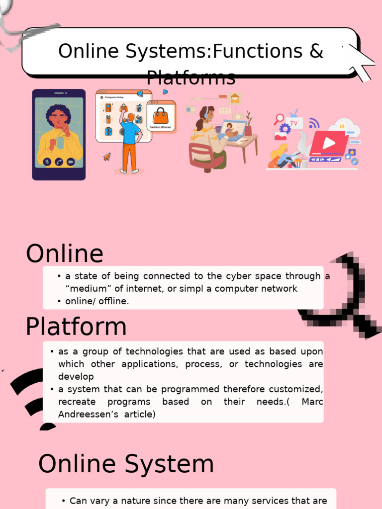 Online SystemsFunctions & Platforms | PDF